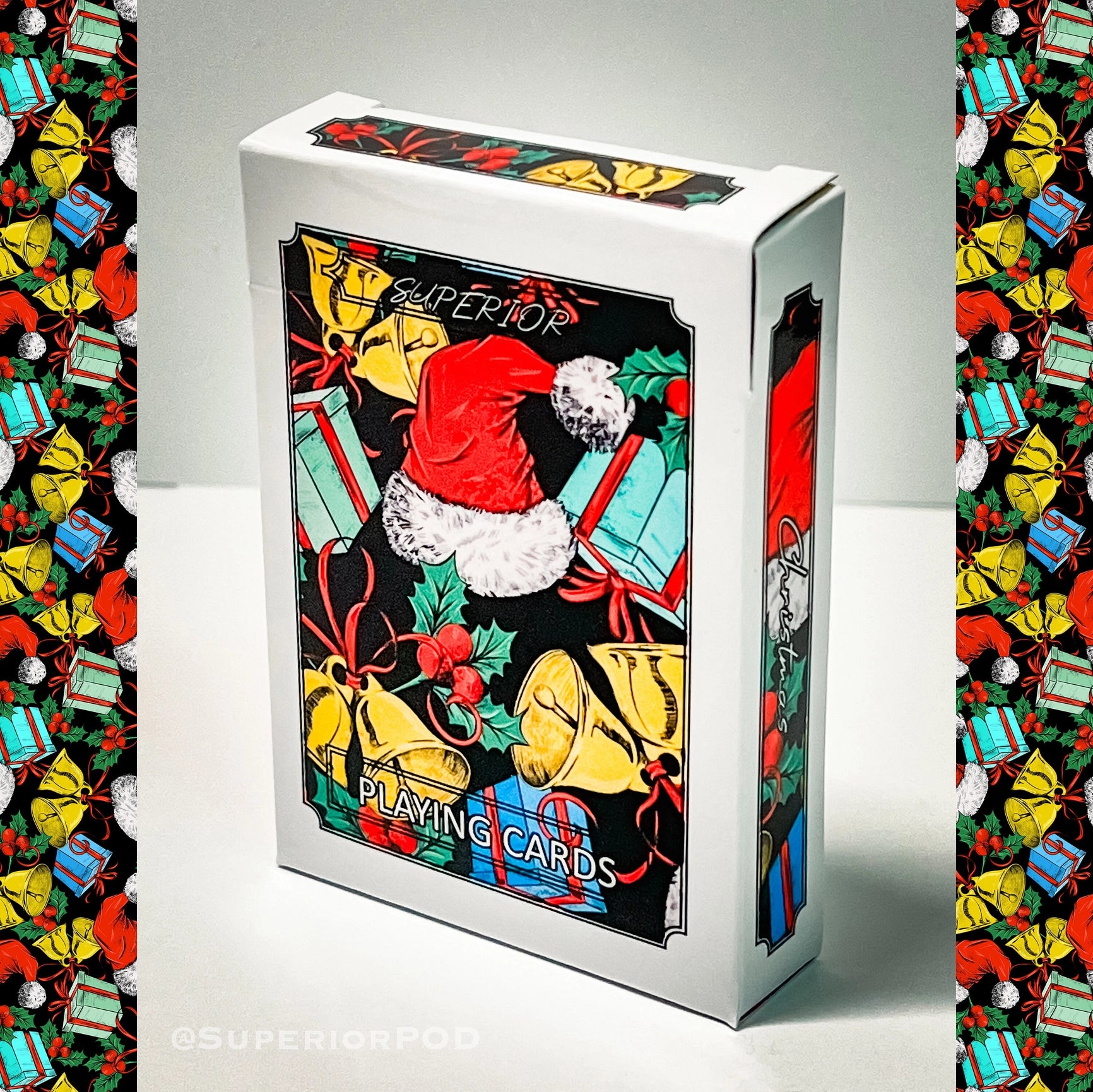White Christmas Playing Cards – PlayingCardDecks.com