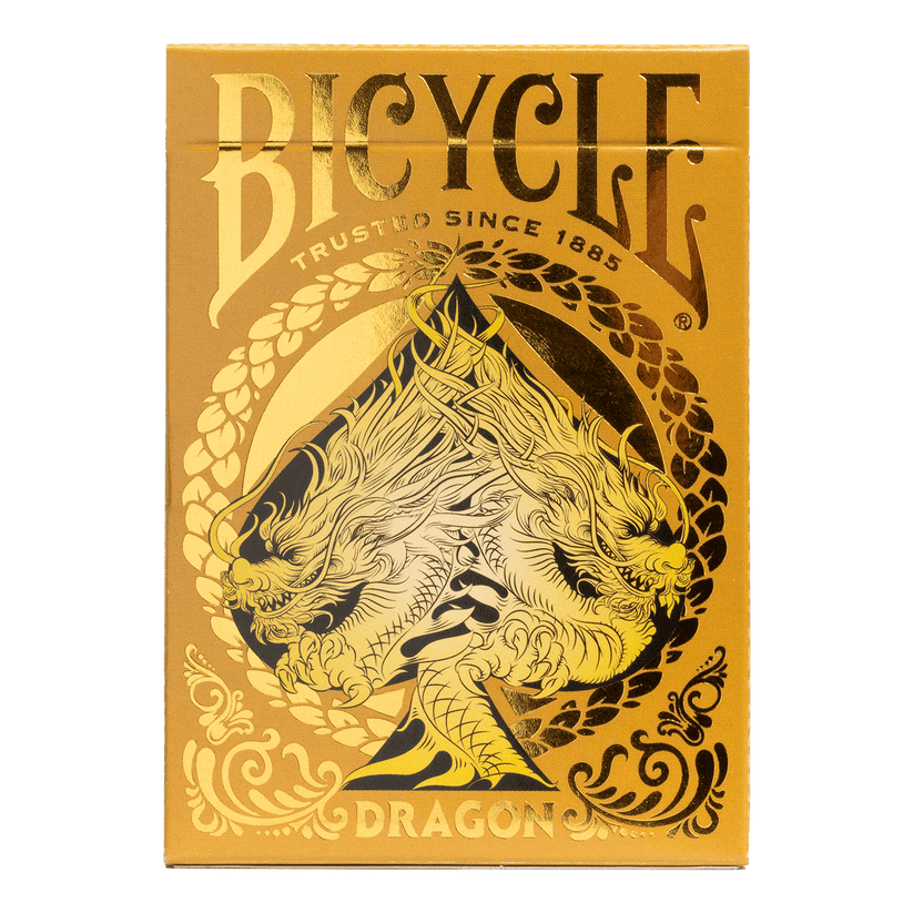 Bicycle Gold Dragon Playing Cards – PlayingCardDecks.com