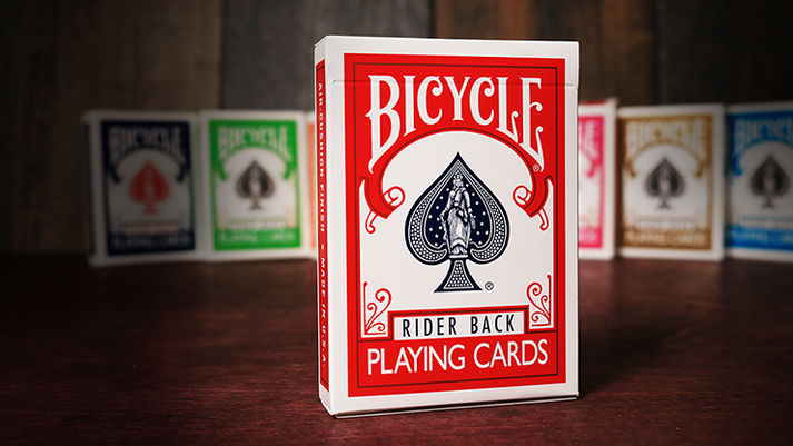 Red Rider Back Bicycle Playing Cards – PlayingCardDecks.com