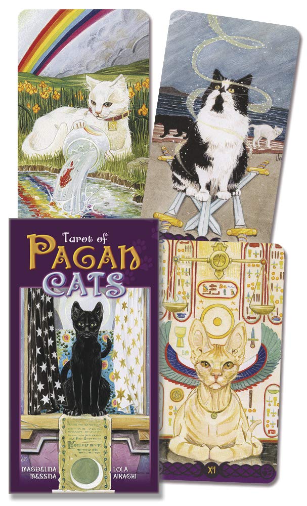 Pagan Cats Tarot Deck Lo Scarabeo – PlayingCardDecks.com
