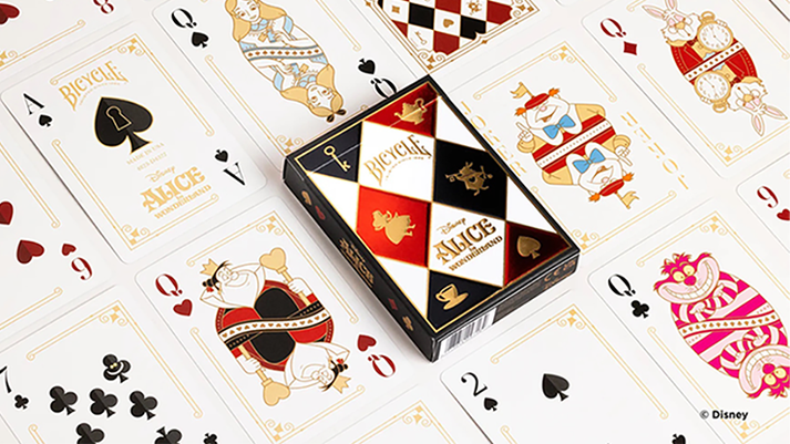 Bicycle Disney Alice in Wonderland Playing Cards by USPCC ...