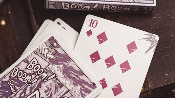 Boom (Purple) Playing Cards – PlayingCardDecks.com