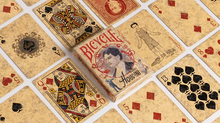 Bicycle Harry Houdini Playing Cards with 6 Gaff Cards and 2 Reveals ...