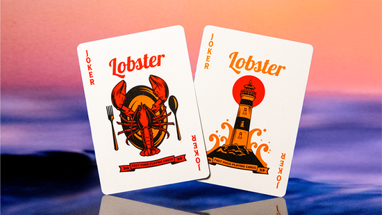 Lobster Playing Cards by Riffle Shuffle – PlayingCardDecks.com