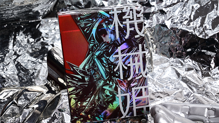 Robo-Geisha playing cards by Evokad – PlayingCardDecks.com