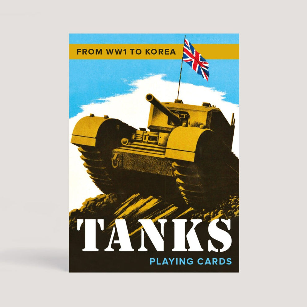 Tanks! From WWI to Korea Playing Cards Piatnik – PlayingCardDecks.com