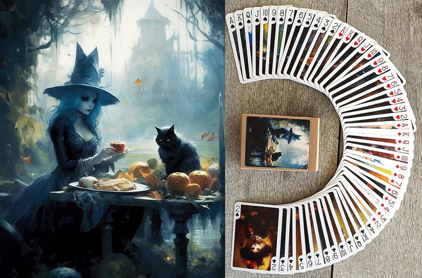 WICCA WITCH Playing Cards by FlonzGift – PlayingCardDecks.com