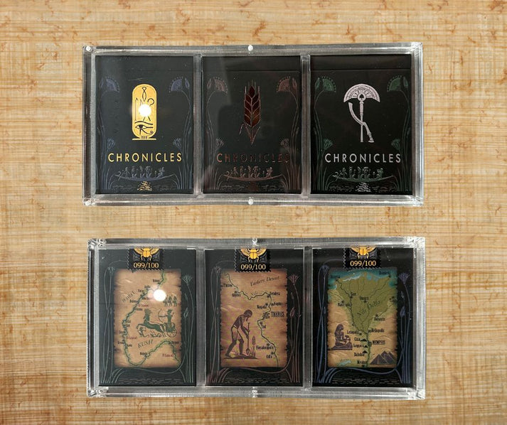 Chronicles Egypt: Exclusive Gilded Decks with Matching Numbered Seals ...