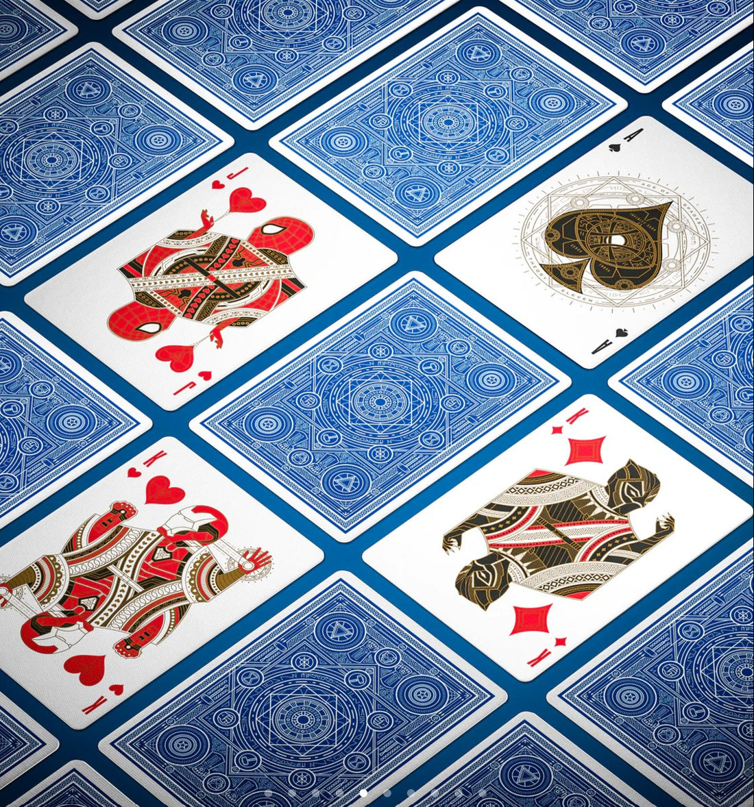 Avengers Space Stone Blue Edition Playing Cards: A Marvelous Tribute ...