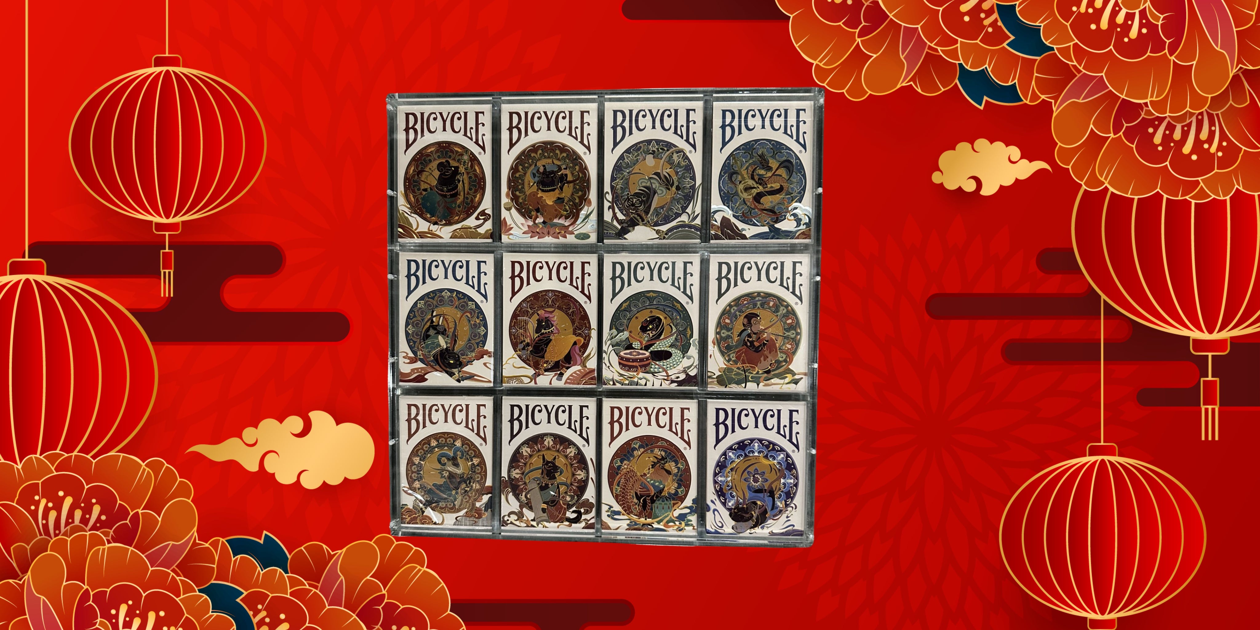 Bicycle Chinese Zodiac Playing Cards – Inspired by the Caves of the Th ...