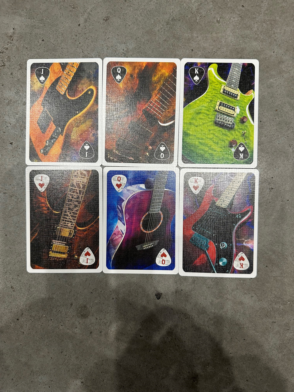 Pre-Release: Guitar Odyssey Playing Cards – PlayingCardDecks.com