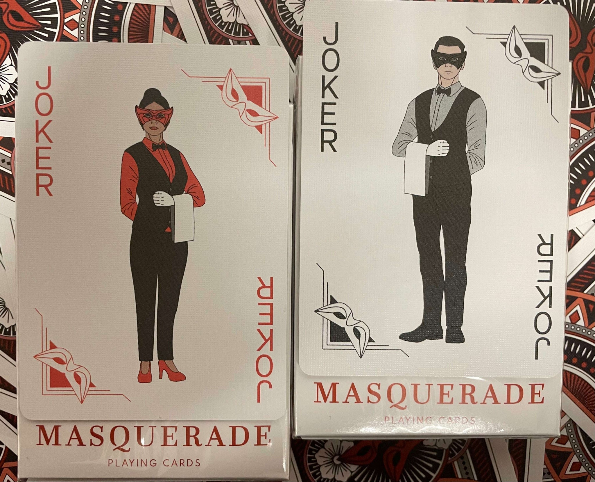 Masquerade Bicycle Playing Cards – PlayingCardDecks.com