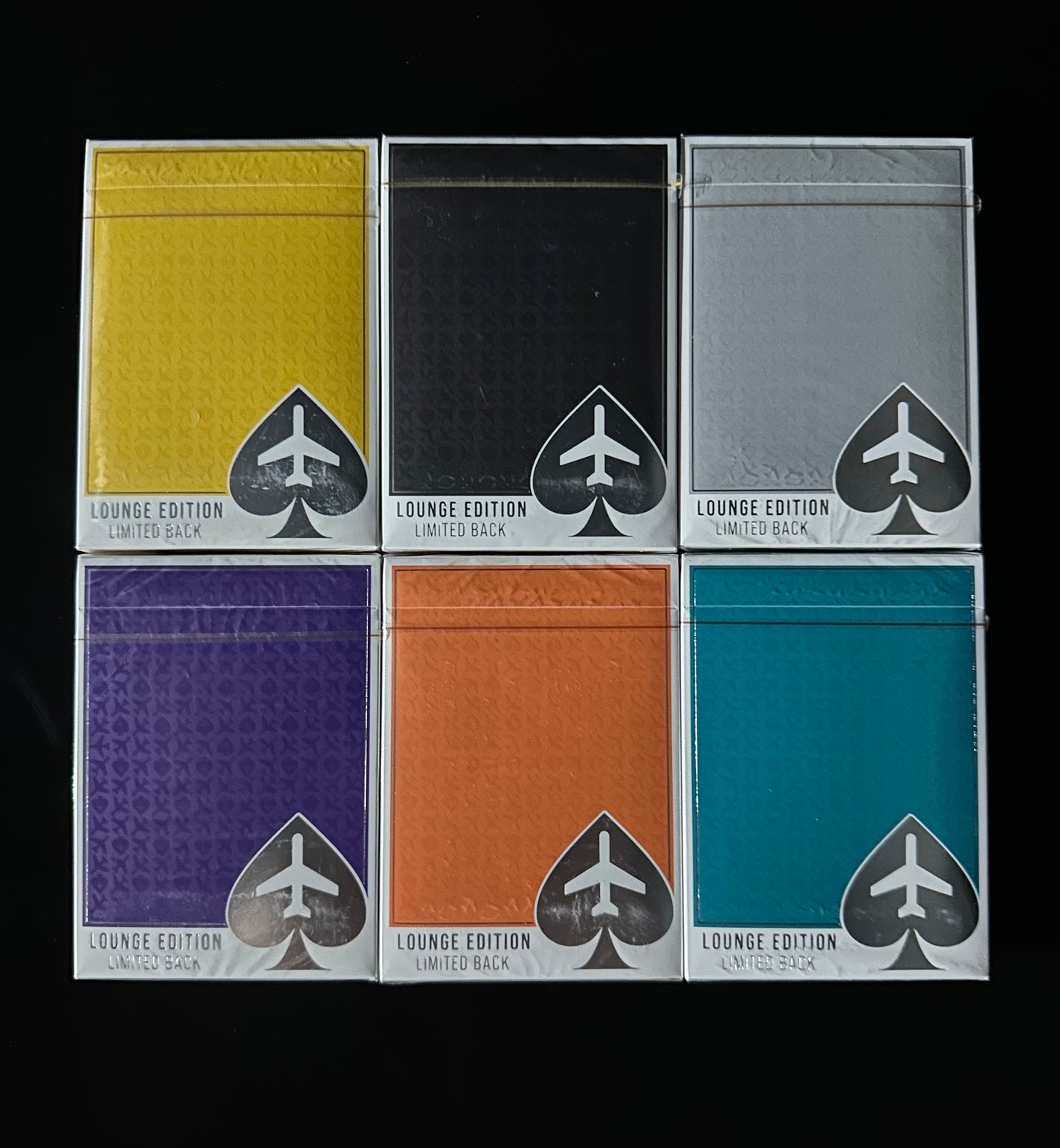 Jetsetter Limited Edition 6 Deck Set with Carat Case – PlayingCardDecks.com
