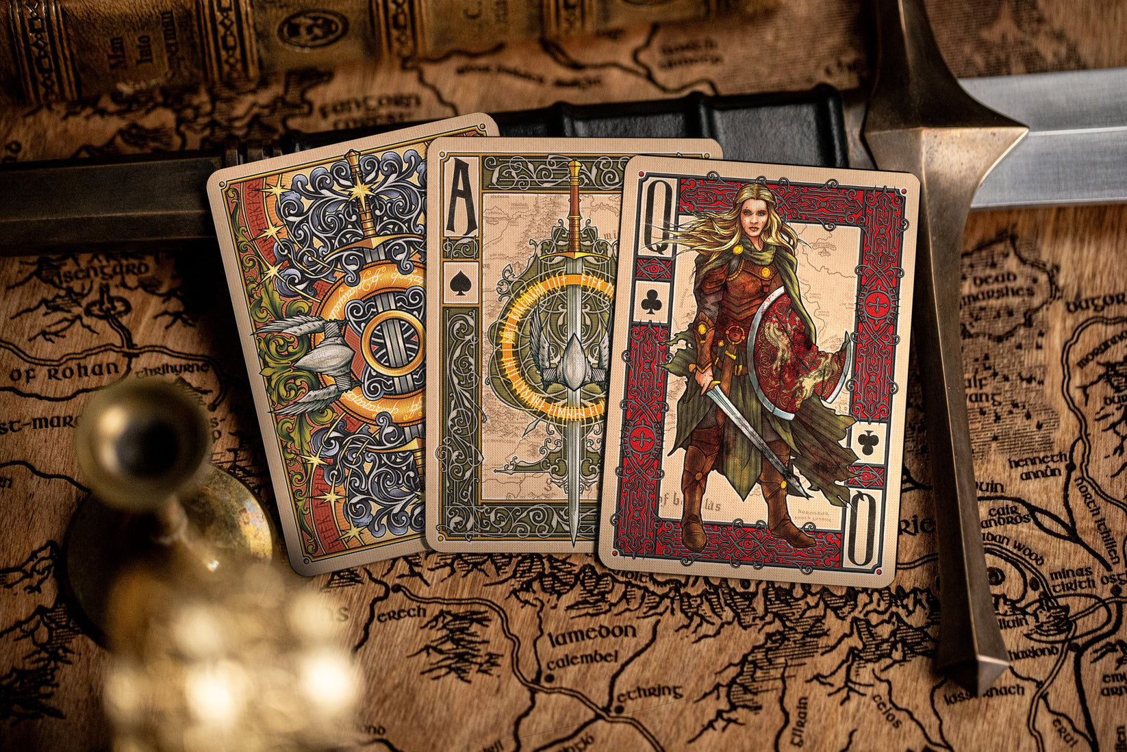 The Lord of the Rings: The Return of the King Playing Cards by Kings W ...