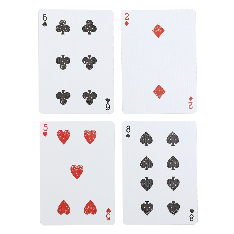 Gilded Snowman Back Blue - Limited Edition Playing Cards ...