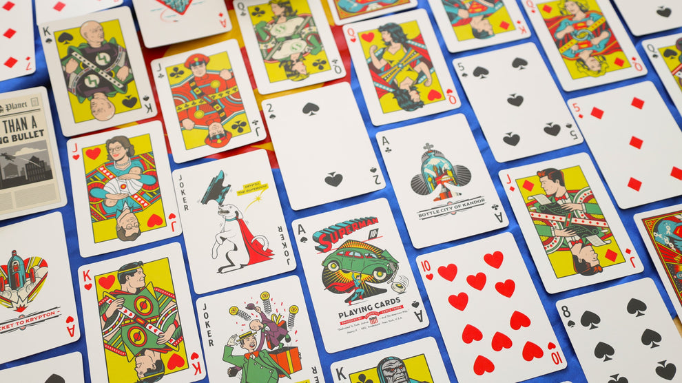 Superman Playing Cards by theory11 – PlayingCardDecks.com