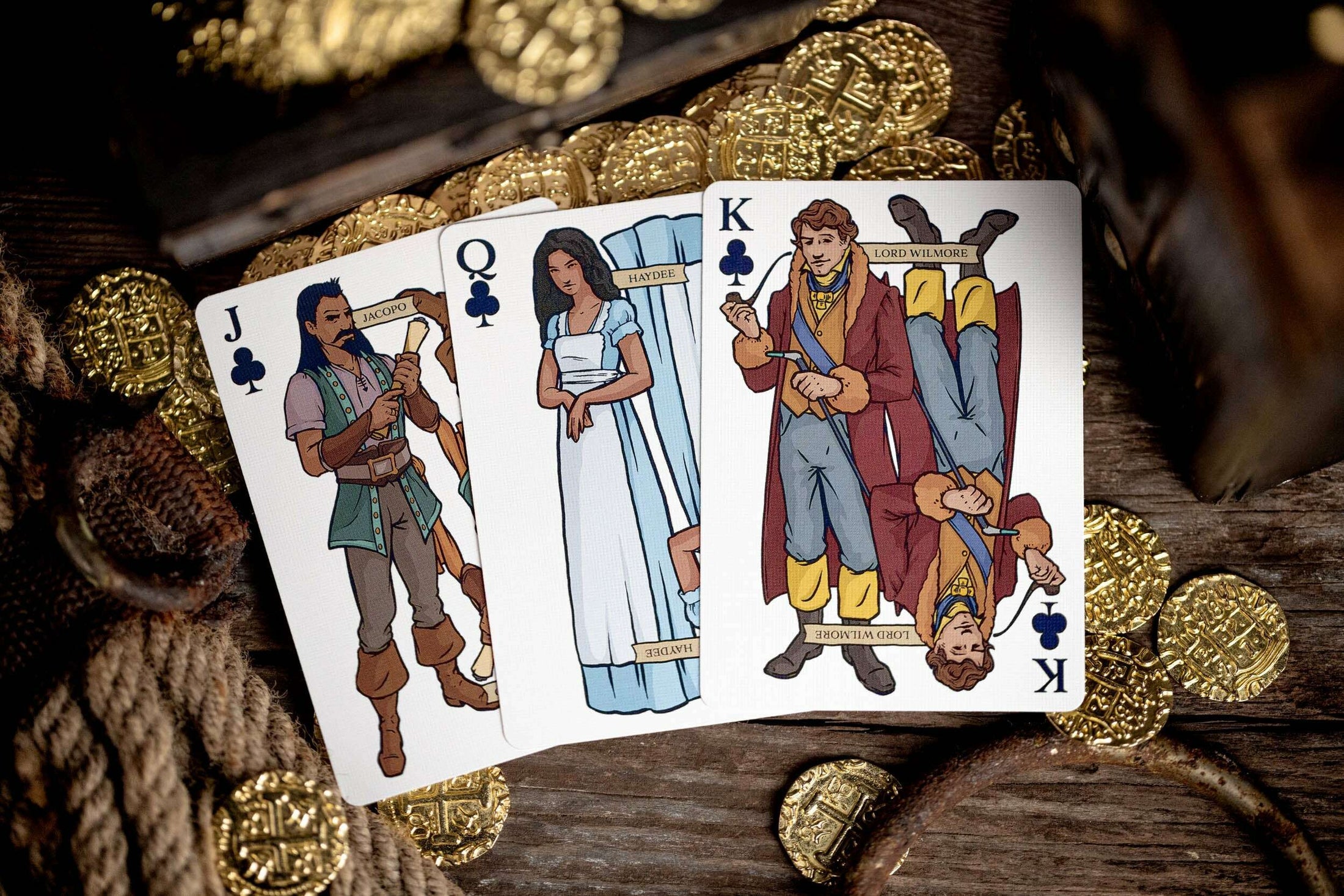 The Count of Monte Cristo Playing Cards by Kings Wild Project ...