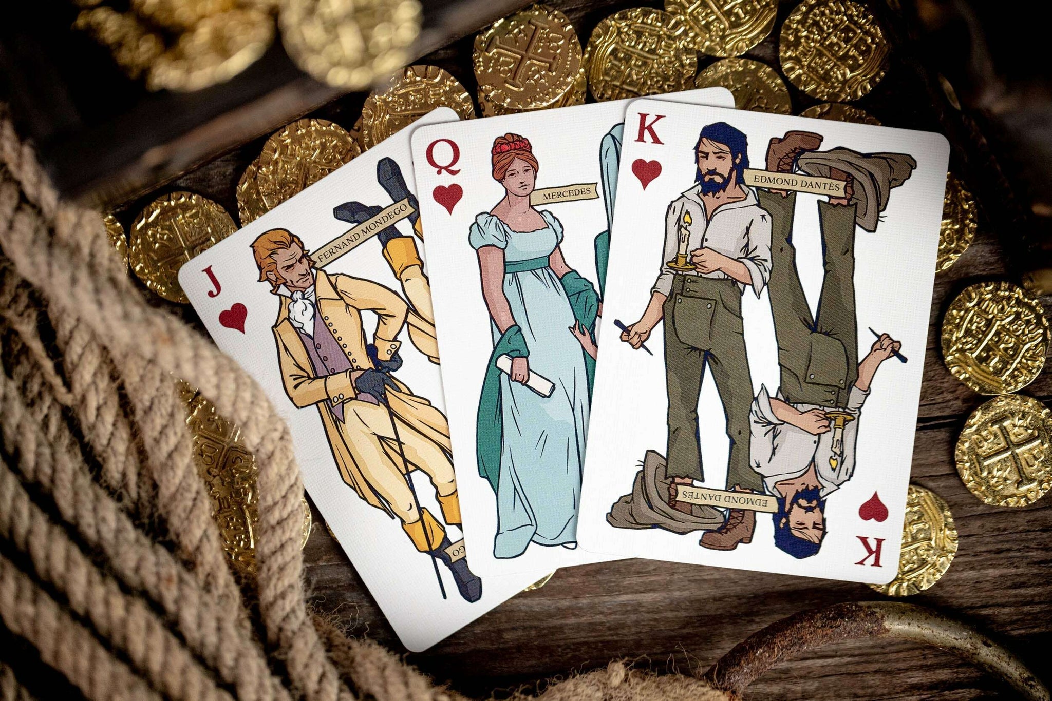 The Count of Monte Cristo Playing Cards by Kings Wild Project ...