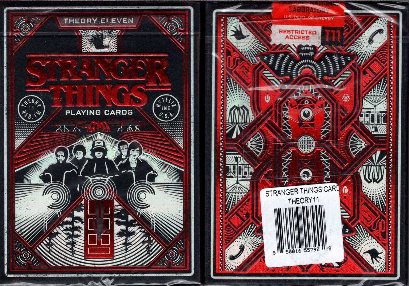 Stranger Things Playing Cards by Theory11: Enter the Upside Down ...