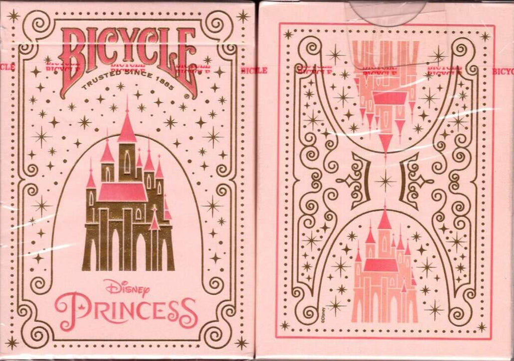 Disney Princess Inspired Pink Bicycle Playing Cards – PlayingCardDecks.com