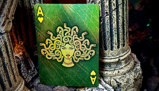 Medusa Playing Cards – Holographic Foil + Ultra Green Edges ...