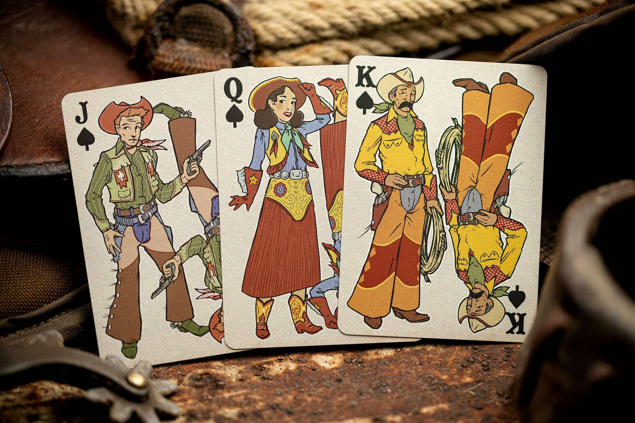 Rawhide Playing Cards – PlayingCardDecks.com