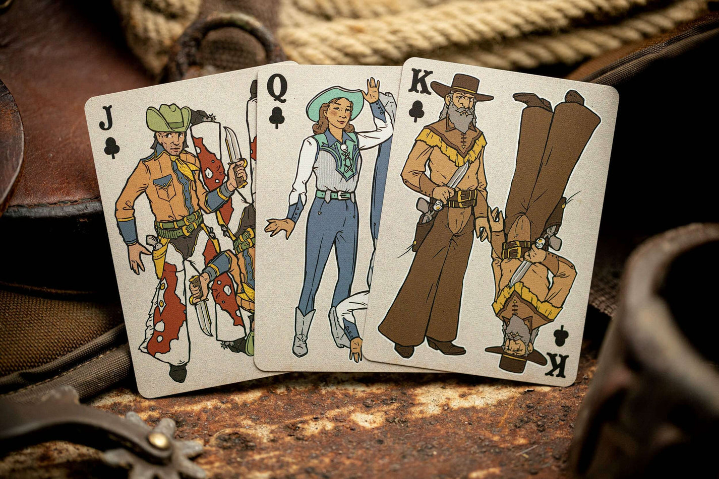 Rawhide Playing Cards – PlayingCardDecks.com