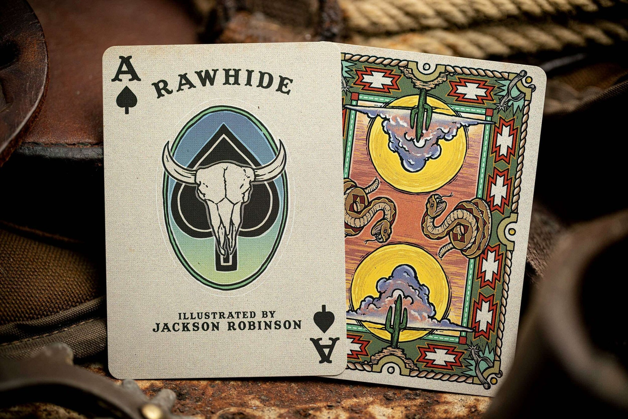 Rawhide Playing Cards – PlayingCardDecks.com