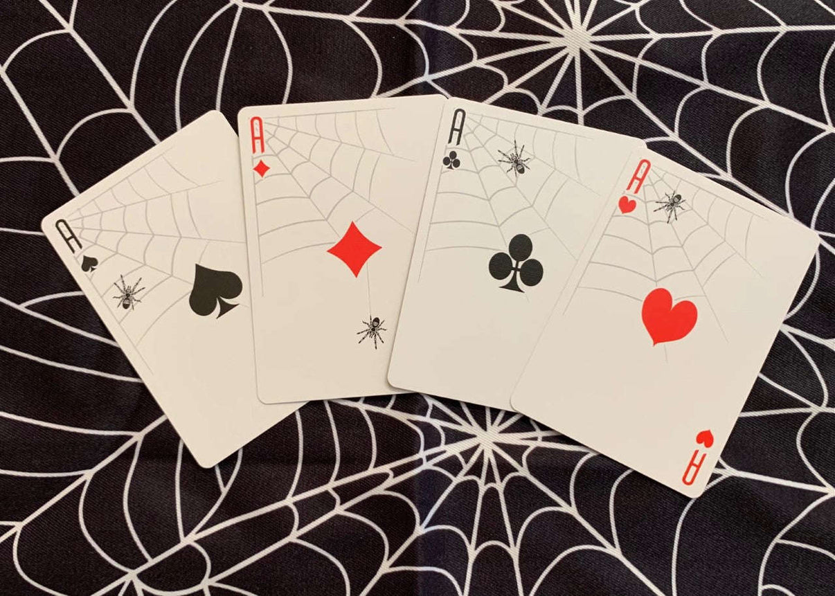 Spider Gilded Bicycle Playing Cards – PlayingCardDecks.com