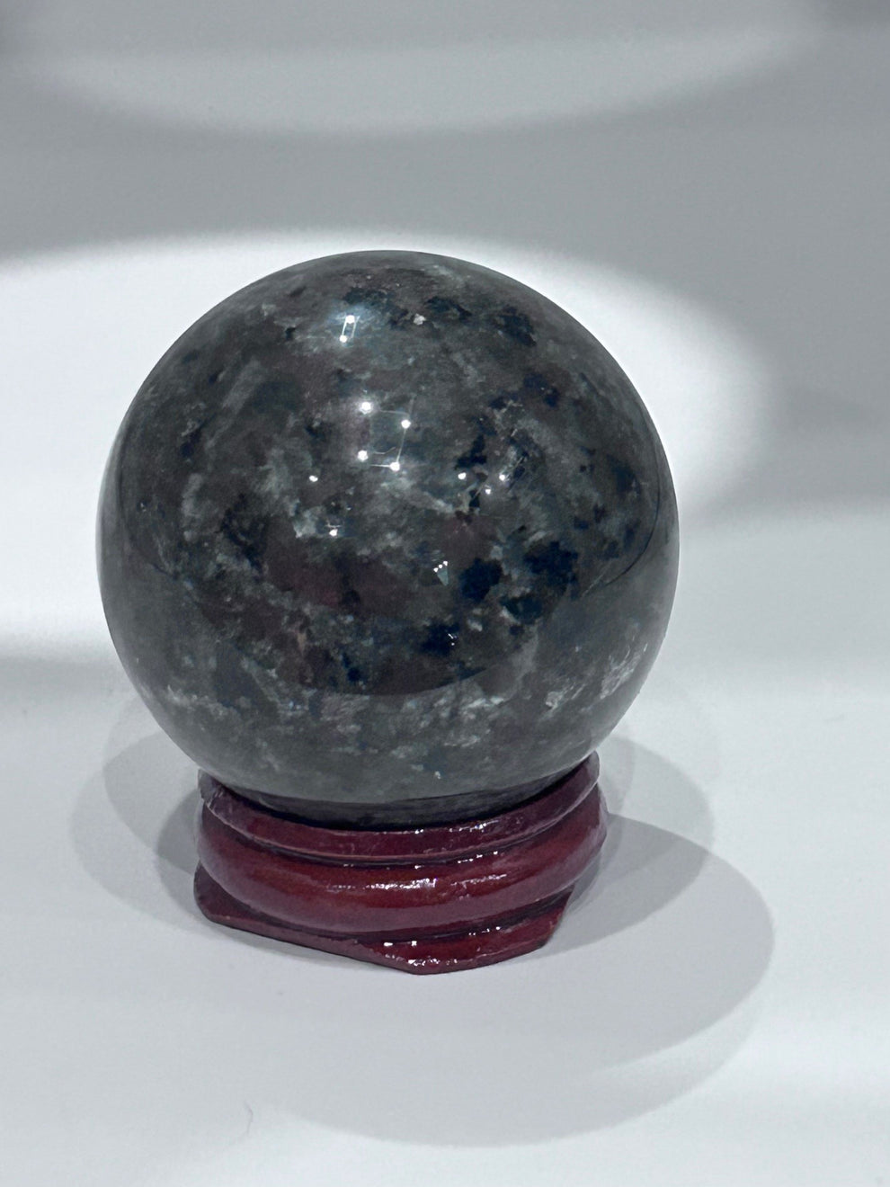 Yooperlite (Syenite with Sodalite) Sphere w/Stand – PlayingCardDecks.com