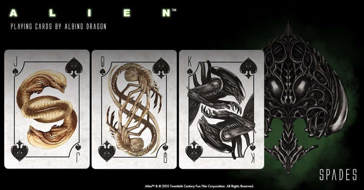 Alien Movie Playing Cards USPCC – PlayingCardDecks.com