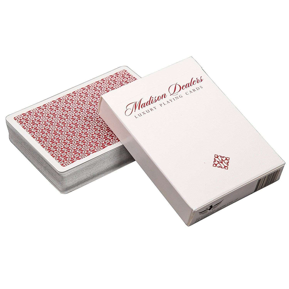 Madison Dealers Red Playing Cards USPCC ellusionist – PlayingCardDecks.com