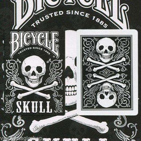 Skull Back Bicycle Playing Cards – PlayingCardDecks.com