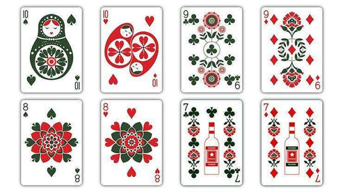 Russian Folk Art Special Edition Playing Cards USPCC – PlayingCardDecks.com