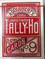 Tally-Ho Fan Back Red Playing Cards – PlayingCardDecks.com