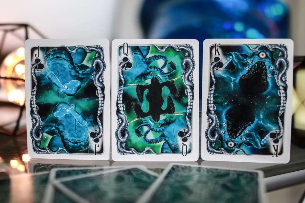 Cthulhu Cardnomicon Bicycle Playing Cards – PlayingCardDecks.com
