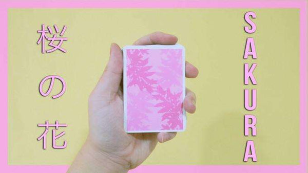 Sakura Spring Playing Cards USPCC | PlayingCardDecks.com