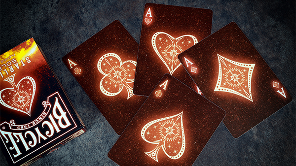 Starlight Solar Bicycle Playing Cards – PlayingCardDecks.com