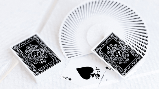 Black Roses Playing Cards USPCC – PlayingCardDecks.com