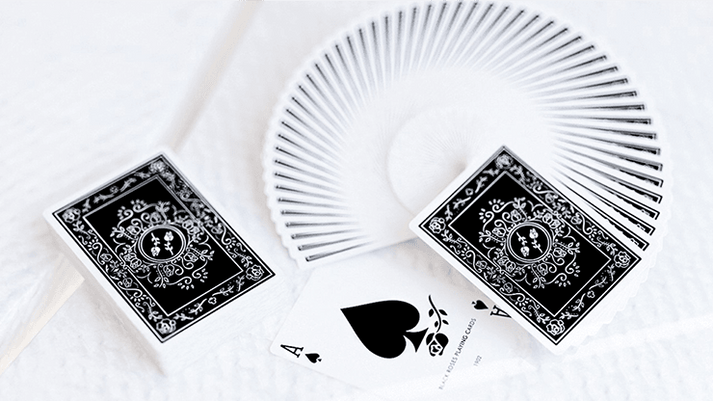 Black Roses Playing Cards USPCC – PlayingCardDecks.com