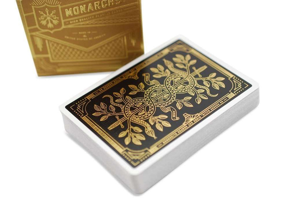 Monarch Gold Playing Cards USPCC – PlayingCardDecks.com