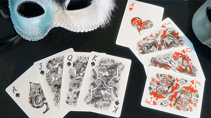 Masquerade Black Box Edition Playing Cards USPCC – PlayingCardDecks.com