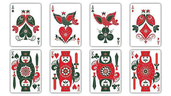 Russian Folk Art Special Edition Playing Cards USPCC – PlayingCardDecks.com