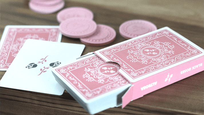 Black Roses Altrosa Playing Cards USPCC – PlayingCardDecks.com