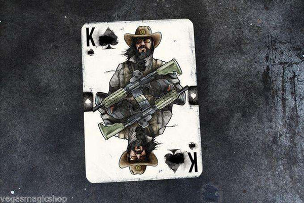 Wasteland Radioactive Playing Cards Deck LPCC – PlayingCardDecks.com