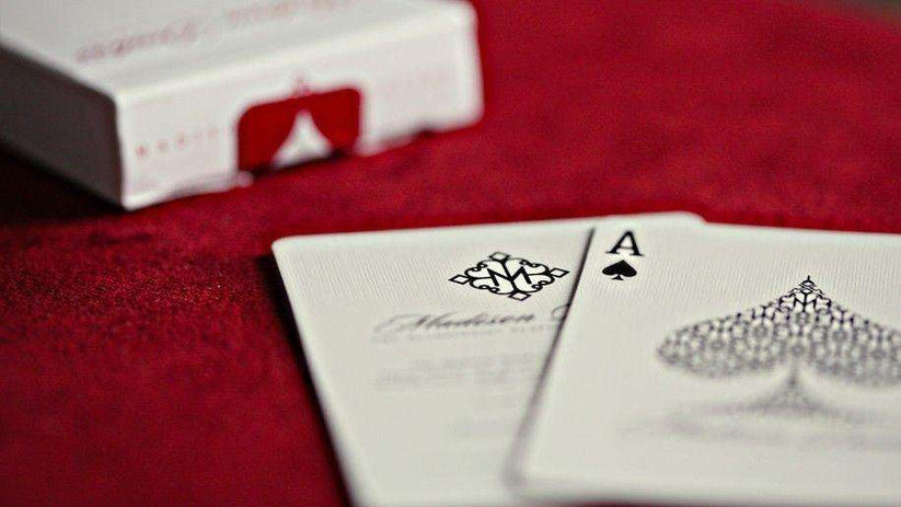 Madison Dealers Red Playing Cards USPCC ellusionist – PlayingCardDecks.com