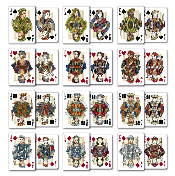 De Novo Playing Cards 2 Deck Set OPC – PlayingCardDecks.com