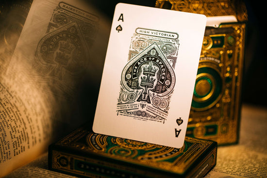 High Victorian Green Playing Cards by Theory11 – PlayingCardDecks.com
