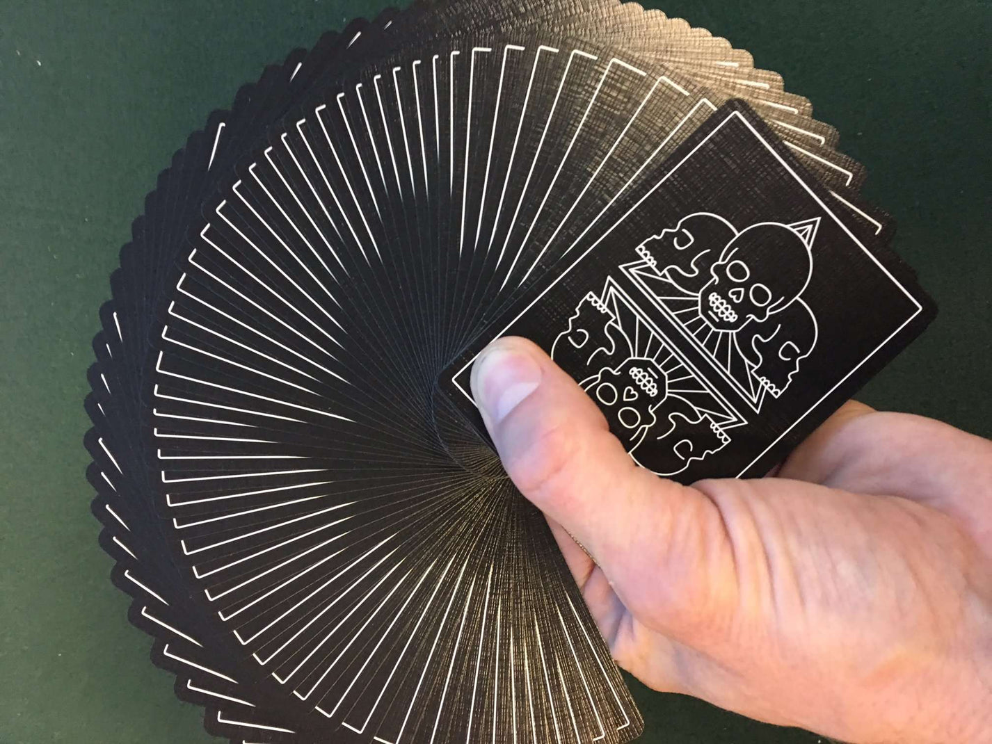Pitch Black v2 Playing Cards Cartamundi – PlayingCardDecks.com