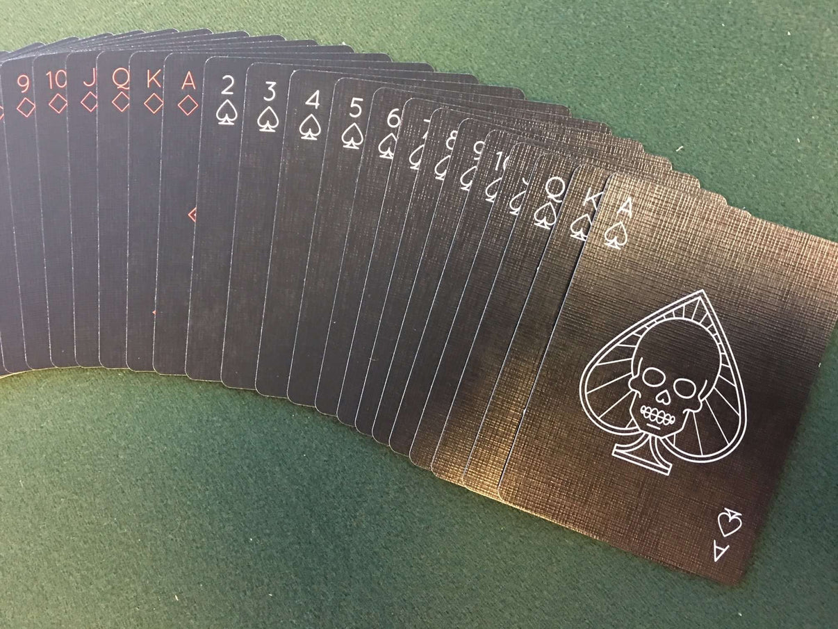 Pitch Black v2 Playing Cards Cartamundi – PlayingCardDecks.com
